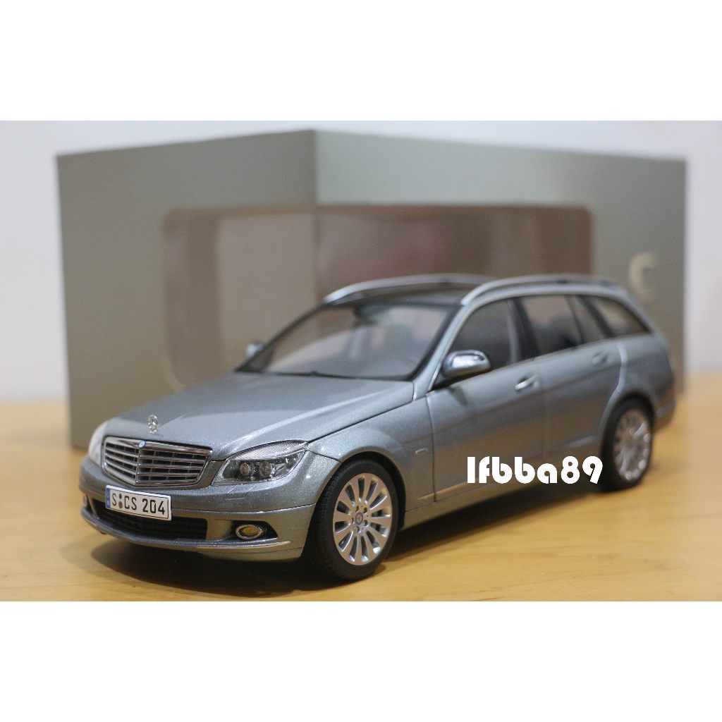 AUTOart 1/18 Mercedes Benz C CLASS WAGON (S204) 賓士 原廠精品 | 蝦皮購物
