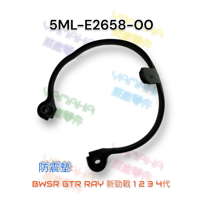（山葉原廠零件）5ML-E2658-00 防震墊 BWSR GTR RAY 勁戰 1 2 3 4代 風扇膠條 風扇外蓋 | 蝦皮購物