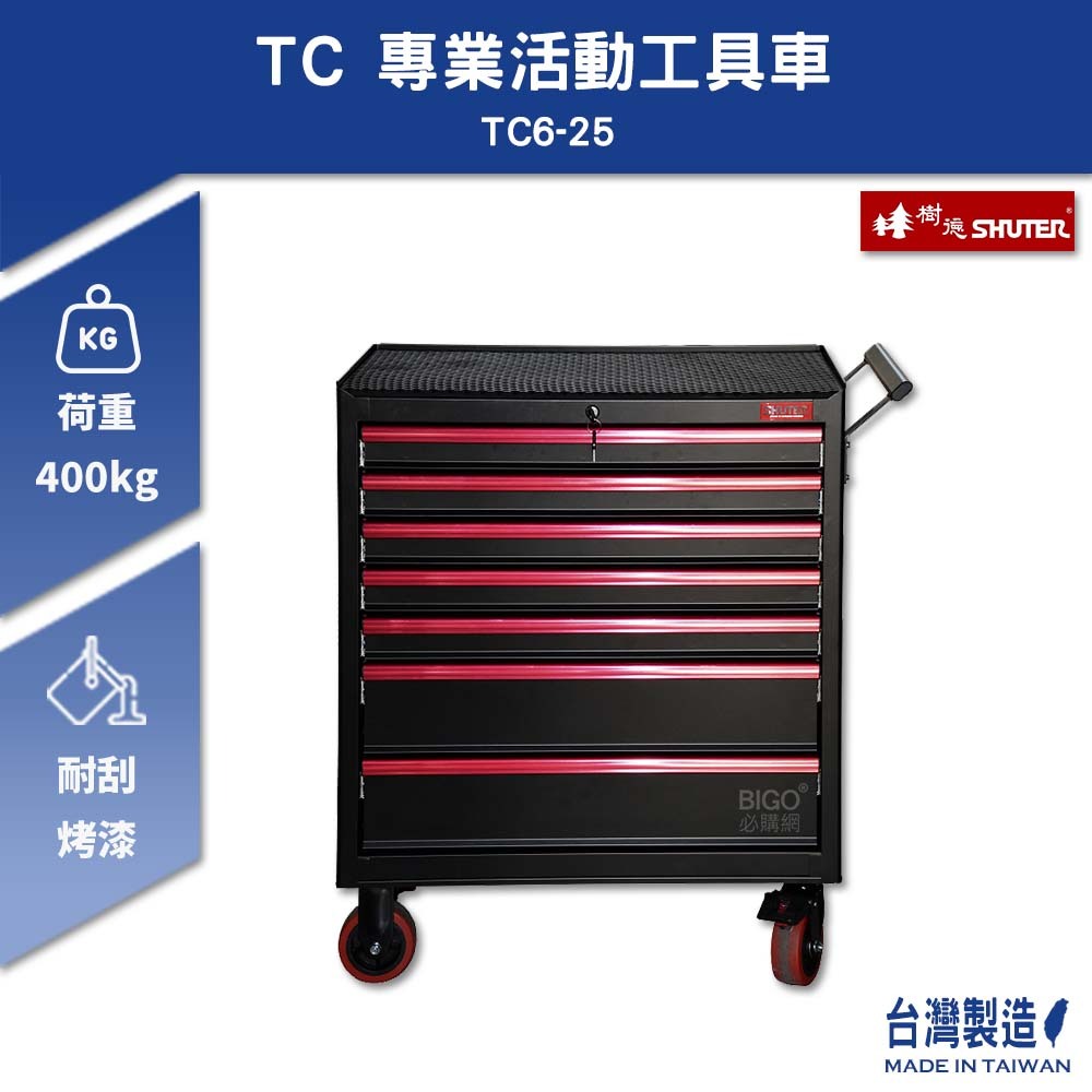 ~台灣製造~ 樹德 SHUTER 專業活動工具車 TC6-25 工具車 物料車 零件車 工作推車 作業車 置物收納車 | 蝦皮購物
