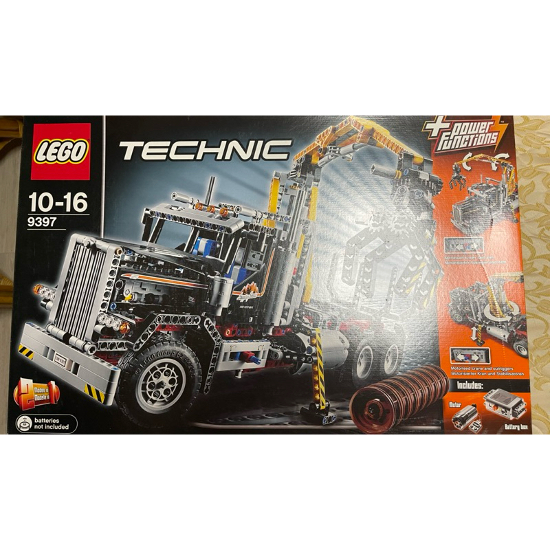 LEGO 樂高 9397 Technic 科技系列 木材運輸車 | 蝦皮購物