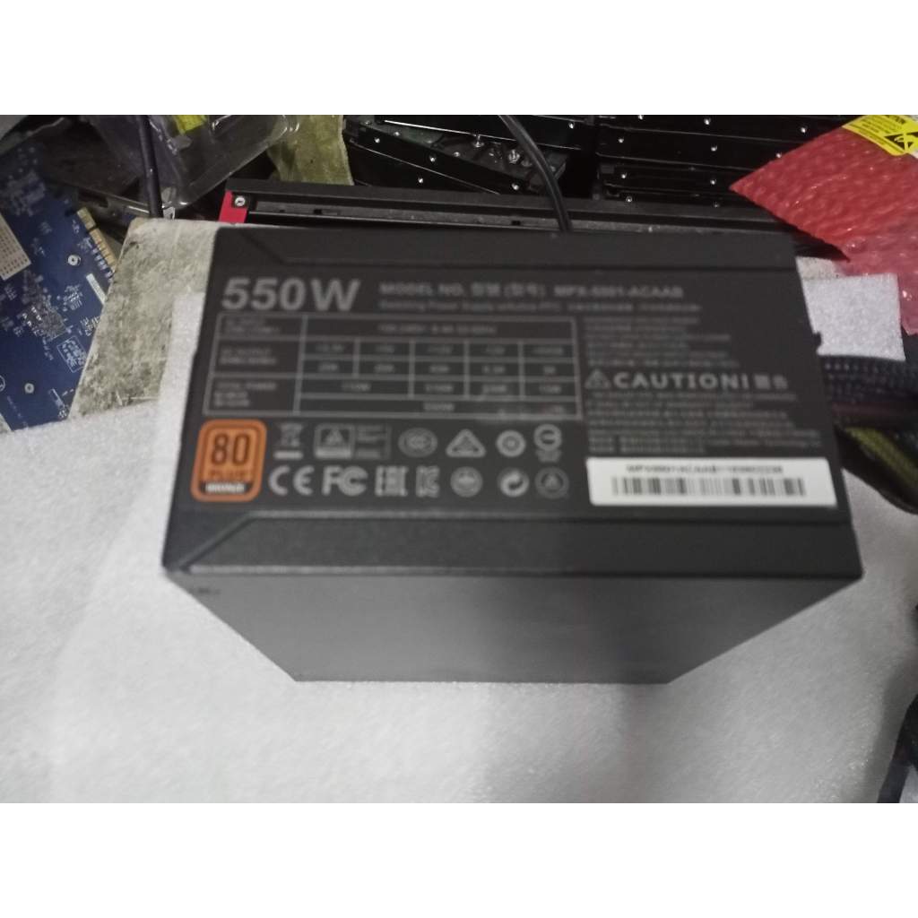 賣2手良品酷媽MWE 550W 銅牌80+/DC-DC(MPX-5501-ACAAB電源供應器 | 蝦皮購物