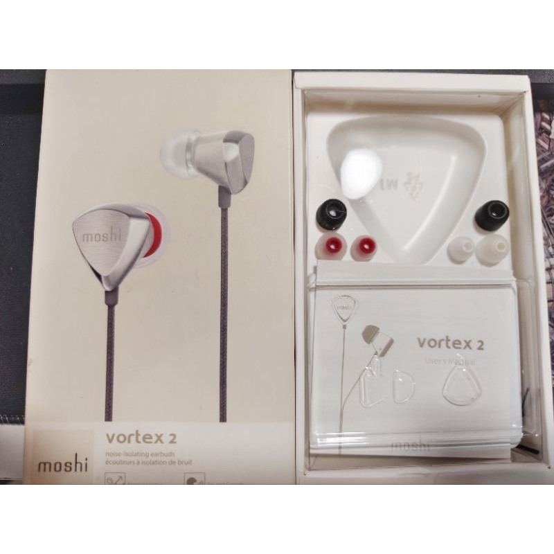 Moshi Vortex 2 漩音入耳式耳機 有線耳機 | 蝦皮購物