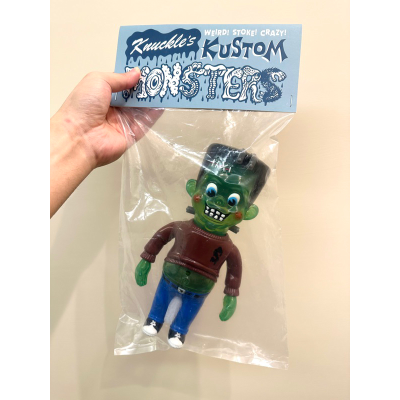 Headlockstudio headlock 綠透 科學怪人 怪科 sofubi「全新現貨」 | 蝦皮購物