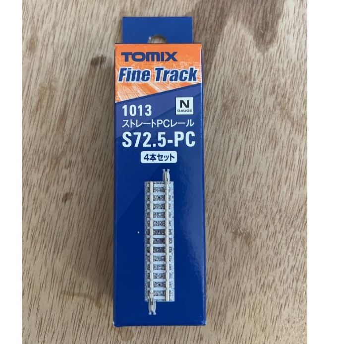 (東方模型) TOMIX 1013 軌道 直軌 S72.5-PC(F) 4入 | 蝦皮購物