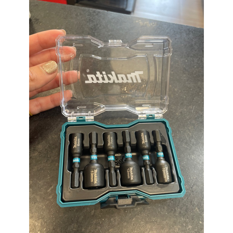 大豐五金 公司貨 現貨 牧田makita E-18035 衝擊起子頭 六入組 磁性套筒組6~13mm | 蝦皮購物