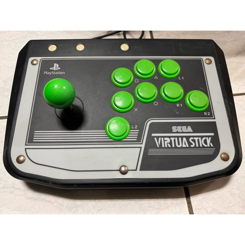 Sega virtua stick ps ps2 全清水 格鬥 大型搖桿 快打 鐵拳 kof | 蝦皮購物