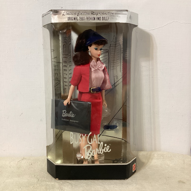 Barbie 芭比 經典復刻 忙碌女子 Busy Gal 1960' 13675 C 經典收藏系列 復刻限定版 絕版 | 蝦皮購物