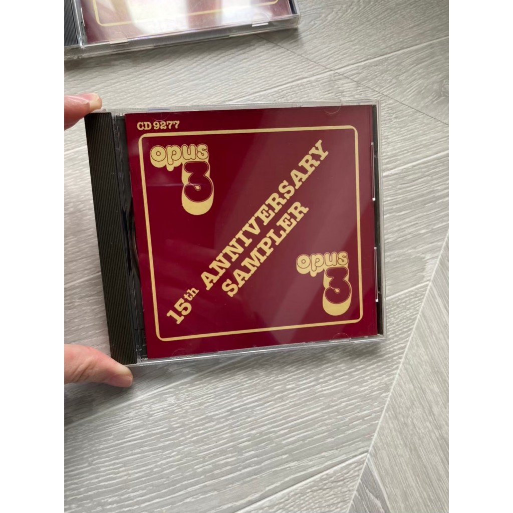9.9新二手CD SB前 15 TH ANNIVERSARY SAMPLER OPUS 3 CD 音響測試片 | 蝦皮購物