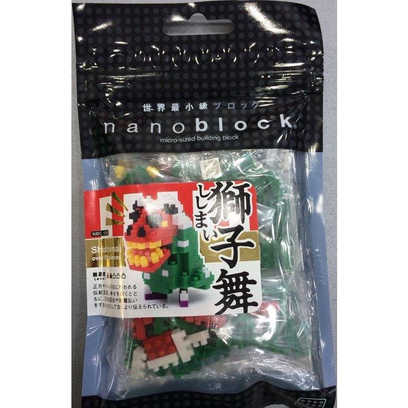 [玩樂高手附發票] 河田積木 nanoblock 積木 NBC-129 舞獅 絕版 | 蝦皮購物