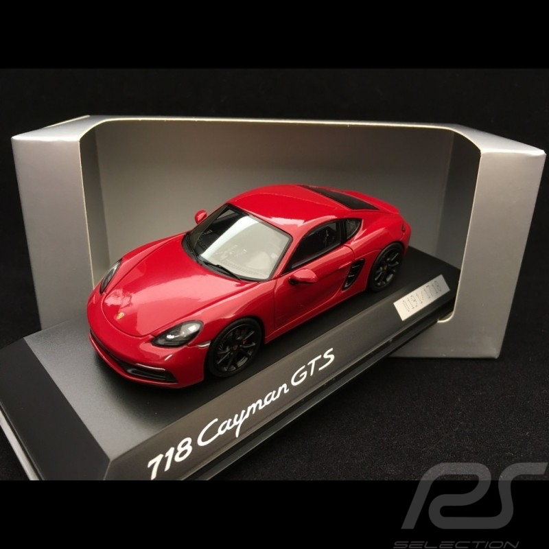 【STAN】保時捷原廠 SPARK 1/43 Porsche 718 Cayman GTS 胭脂紅 | 蝦皮購物