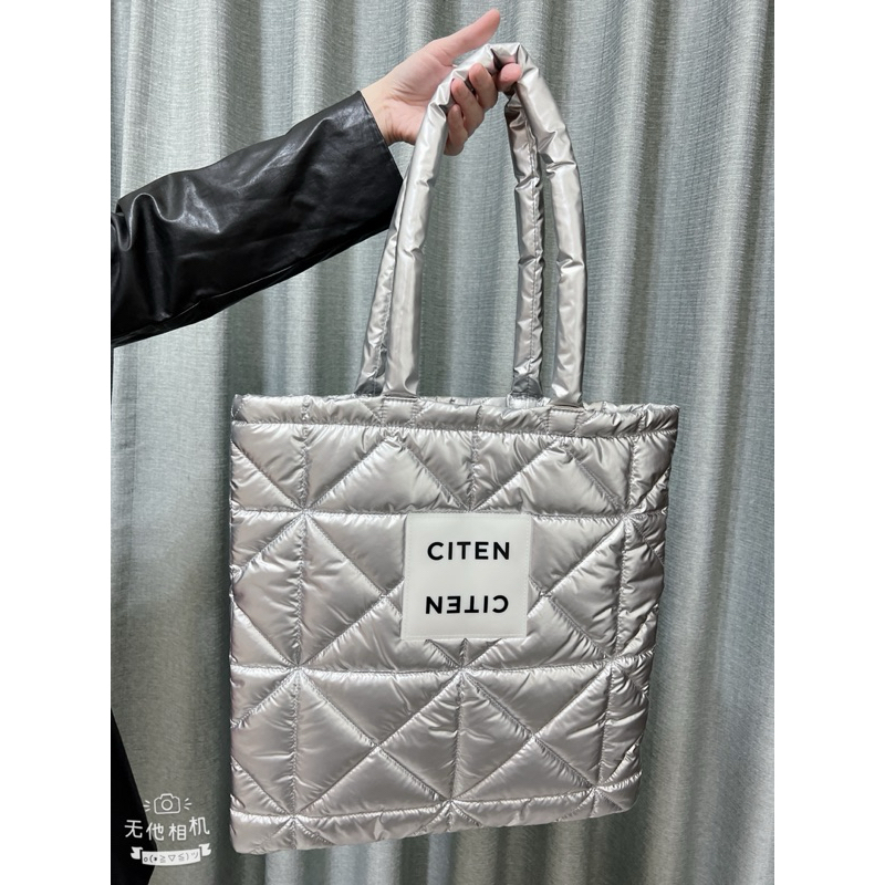 現貨 🇯🇵日本代購 CITEN質感超好絎縫包 空氣感 肩背包 旅行包 托特包 棉花糖包 tote bag | 蝦皮購物