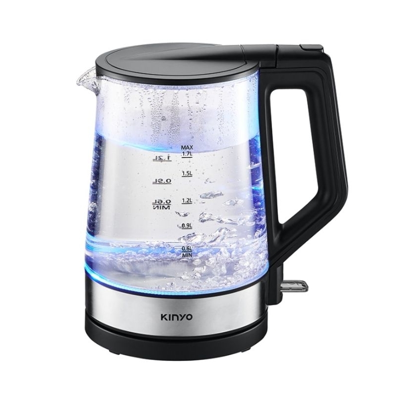 KINYO 2L 玻璃快煮壺 ITHP-170 英國Strix溫控器 304不鏽鋼材質 1000W快速煮水 -[便利網] | 蝦皮購物