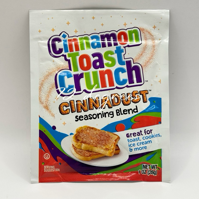 新鮮現貨 ️72_degrees 美國 Cinnamon Toast Crunch Cinnadust 麥片 肉桂粉 | 蝦皮購物