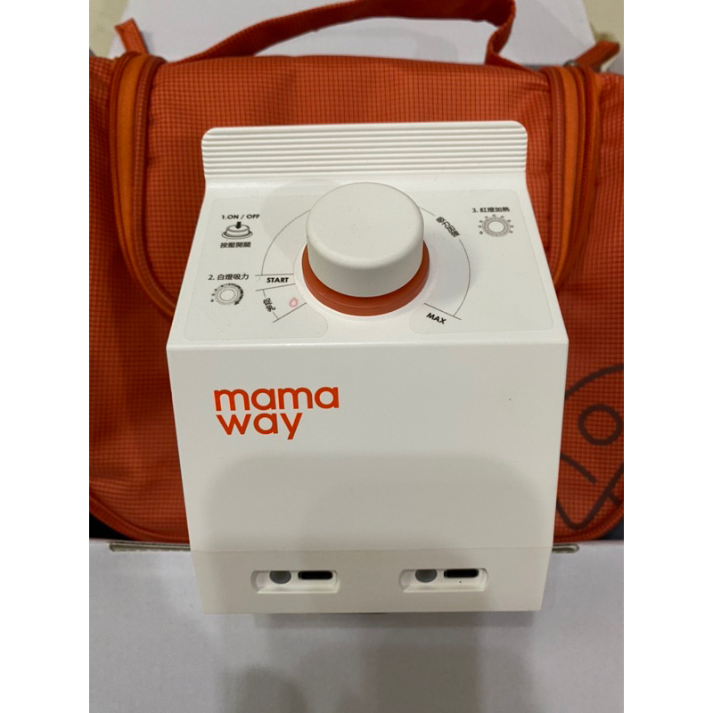 二手-2022年2月購入-mamaway媽媽餵EzyColostrum電動雙邊熱敷吸乳器3.0 擠奶器 哺乳器 集奶器 | 蝦皮購物