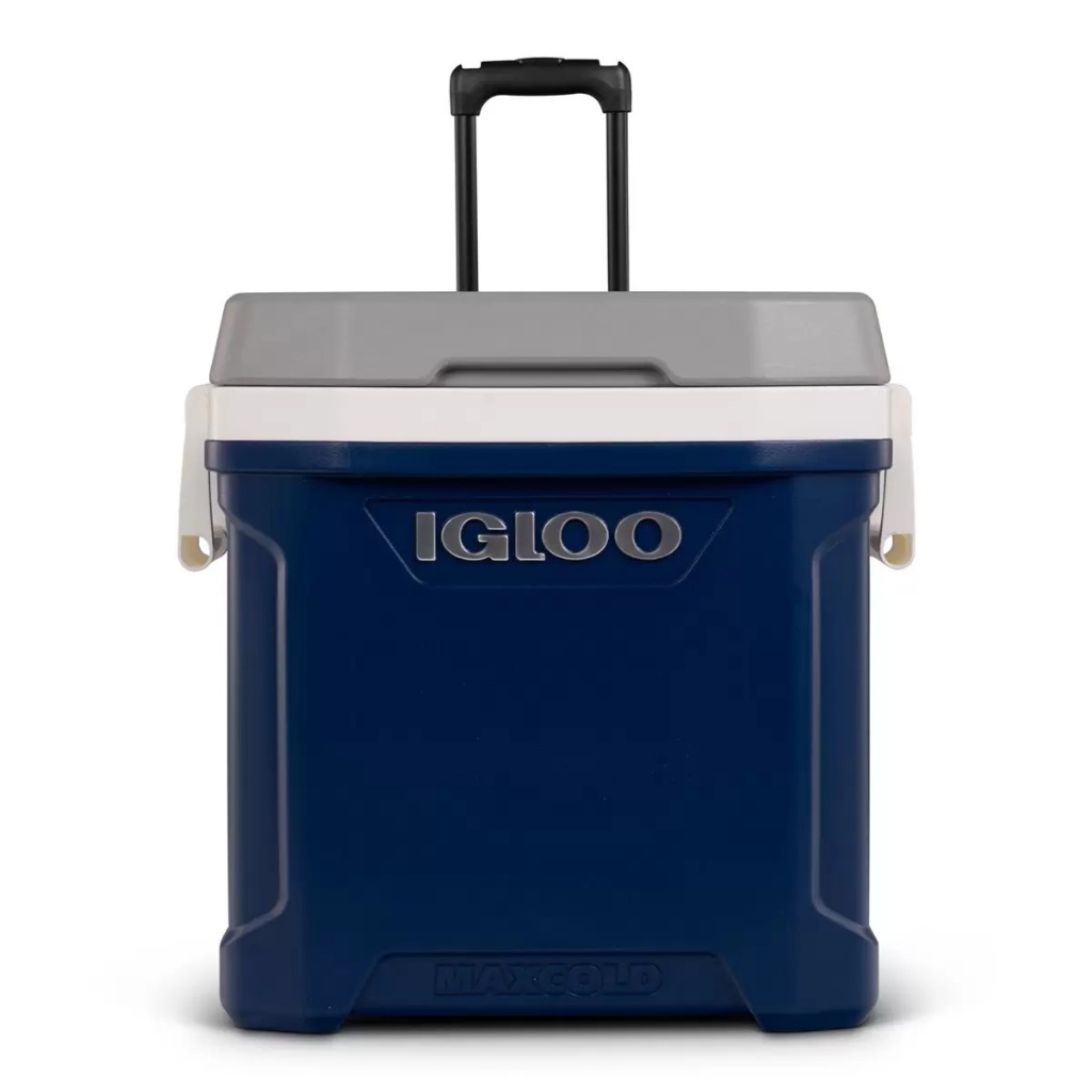 =船釣耗材專賣= Igloo 美國製58公升MaxCold 滾輪式冰桶 | 蝦皮購物