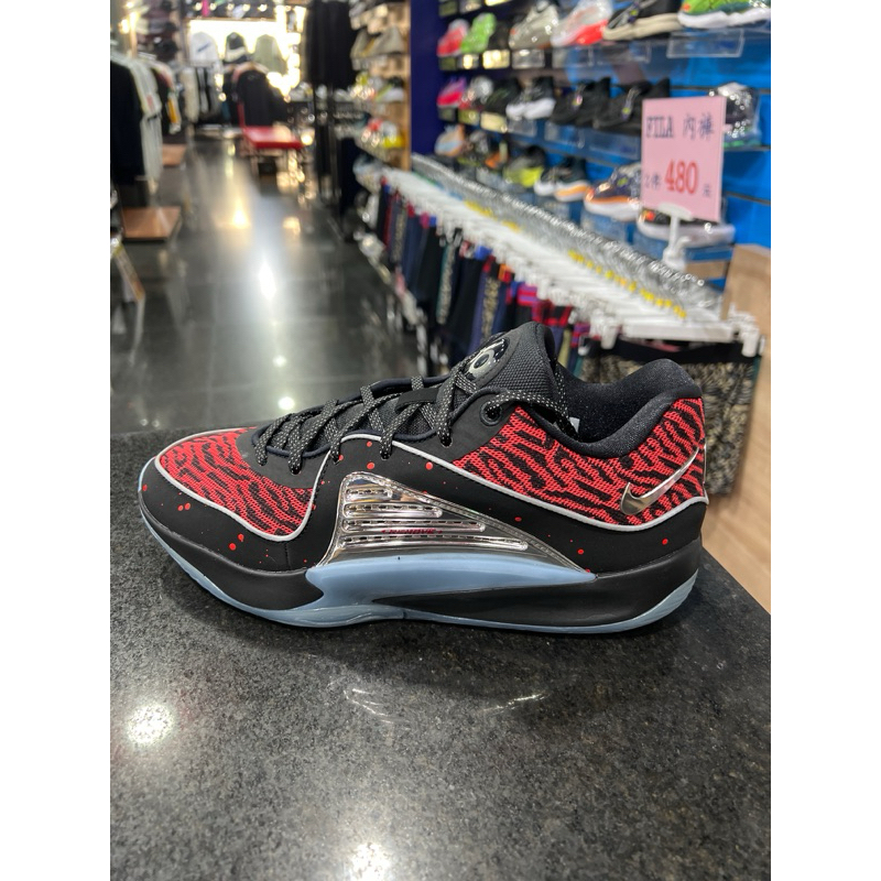 NIKE KD 16 EP SLIM REAPER 男款 正常楦 籃球鞋 DV2916-004 黑紅 冰底 | 蝦皮購物