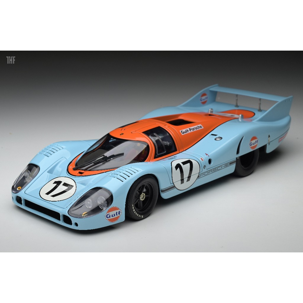 Porsche 917 long tail 1971 Le Mans Gulf 1/18 AUTOart | 蝦皮購物