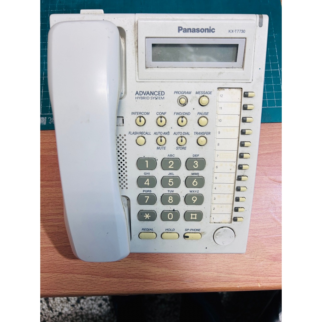[D-55-X] Panasonic 國際牌 KX-T7730X 電話 | 蝦皮購物