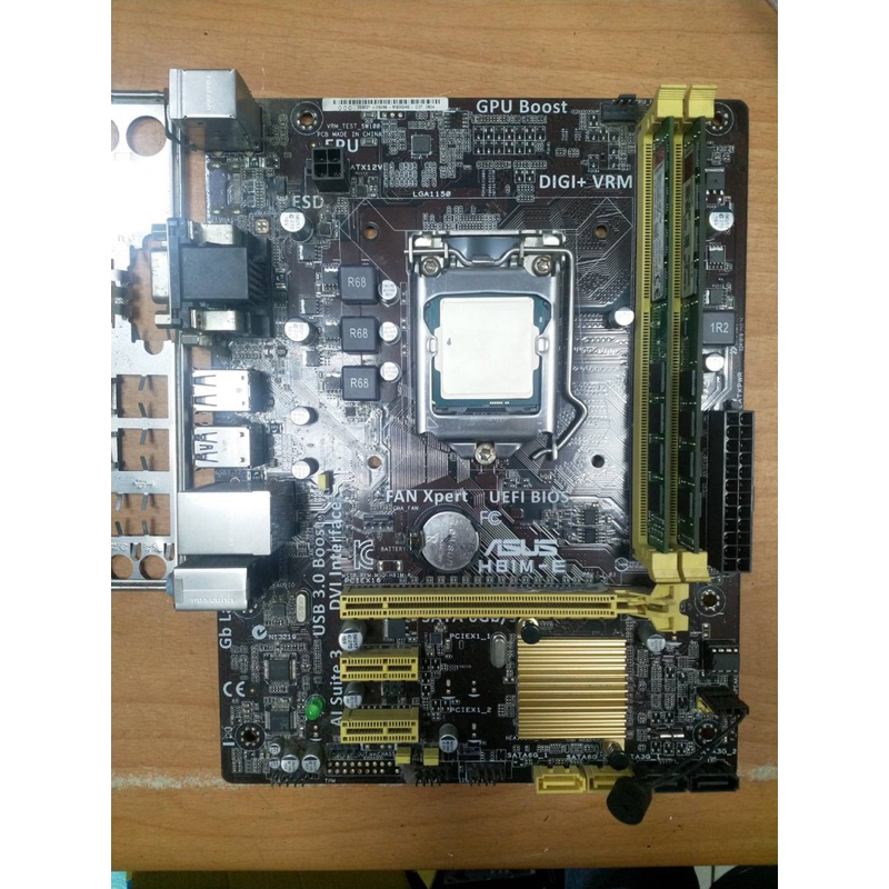 H81M-E+i5-4460+DDR3-4G*2(含檔板銅底風扇)-拆機良品 | 蝦皮購物