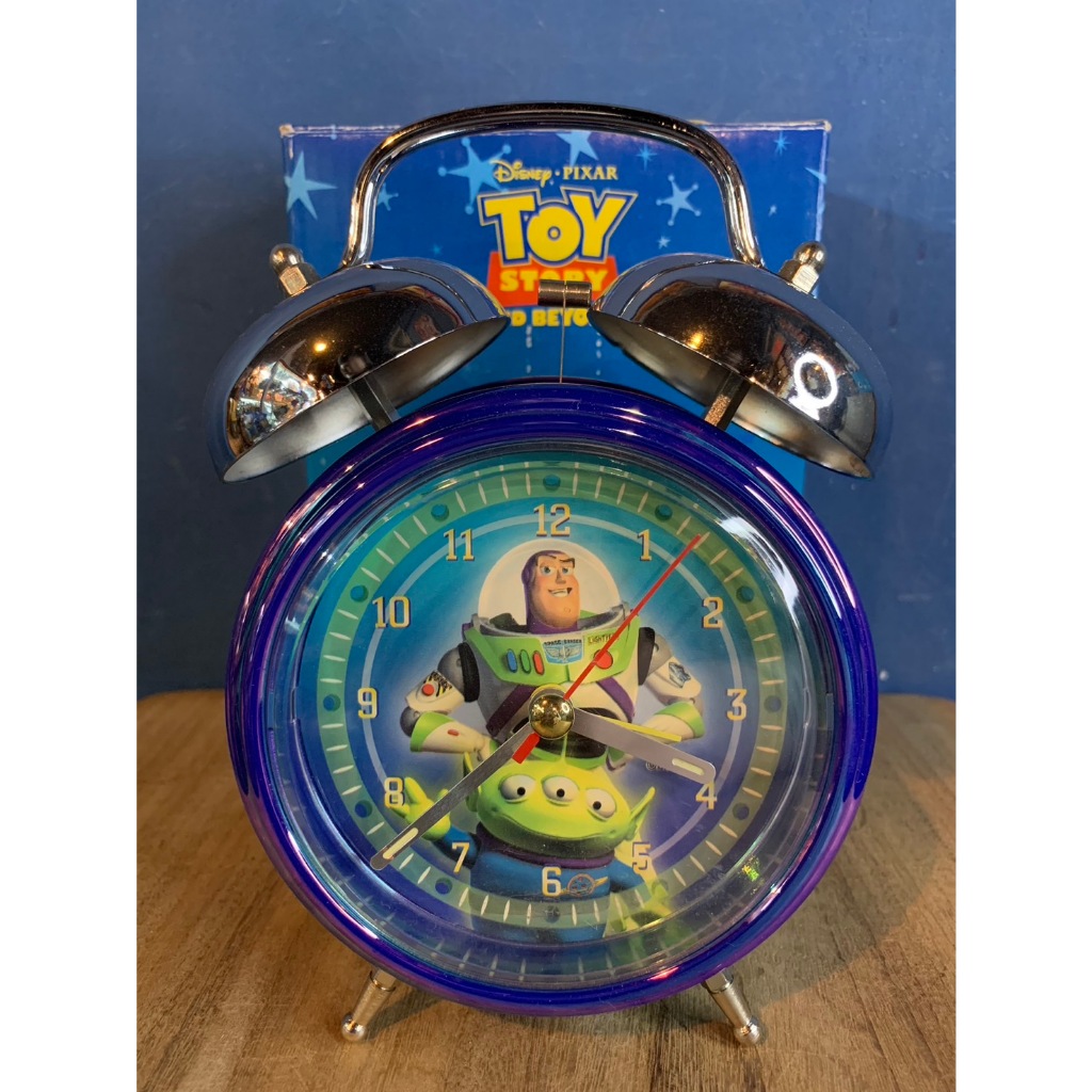 TOY STORY 玩具總動員 BUZZ LIGHTYEAR 巴斯光年 鬧鐘 ALARM CLOCK | 蝦皮購物