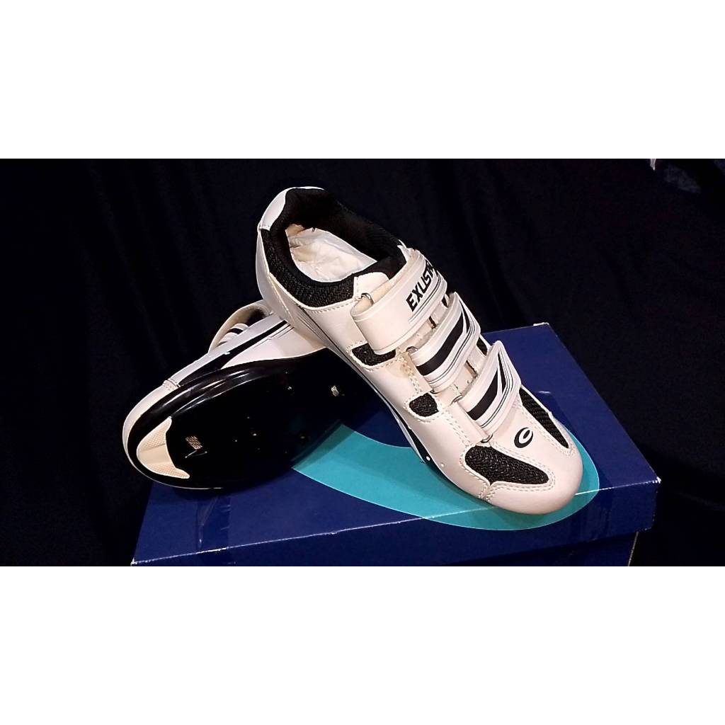 搬家大拍賣~EXUSTAR全新未使用公路車卡鞋騎自行車SHIMANO系統卡踏SPD –SL及LOOK的KEO或ARC都適 | 蝦皮購物