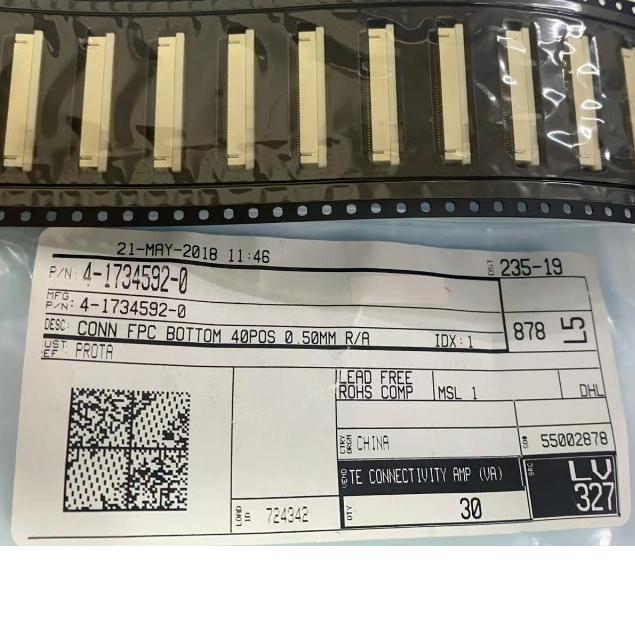 庫存新品TE CONNECTOR FFC和FPC連接器FPC 0.5MM PITCH B/C 40P 417345920 | 蝦皮購物