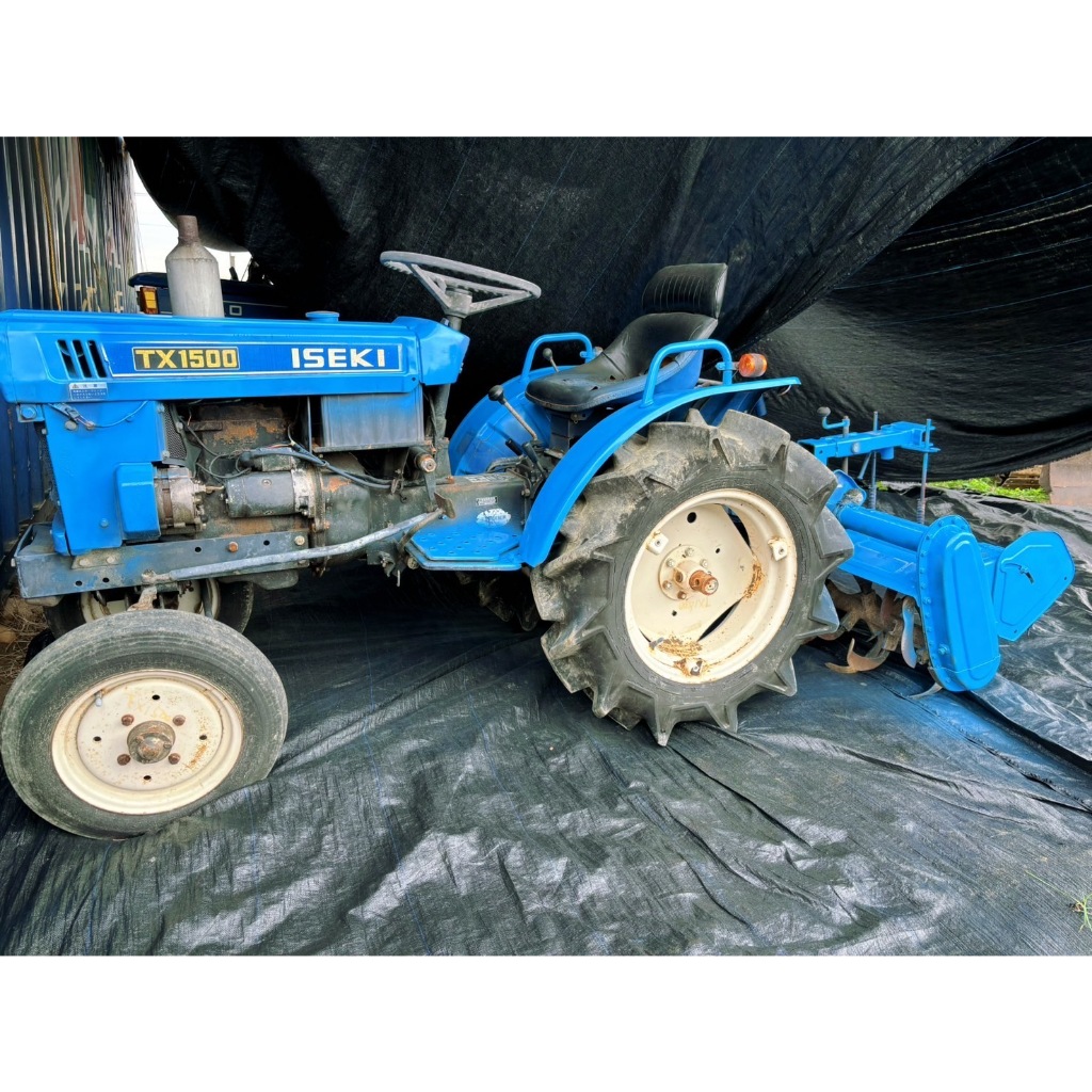🇯🇵日本外匯中古曳引機🇯🇵現貨出售 井關 TX1500 15馬 1米2迴轉梨 | 蝦皮購物