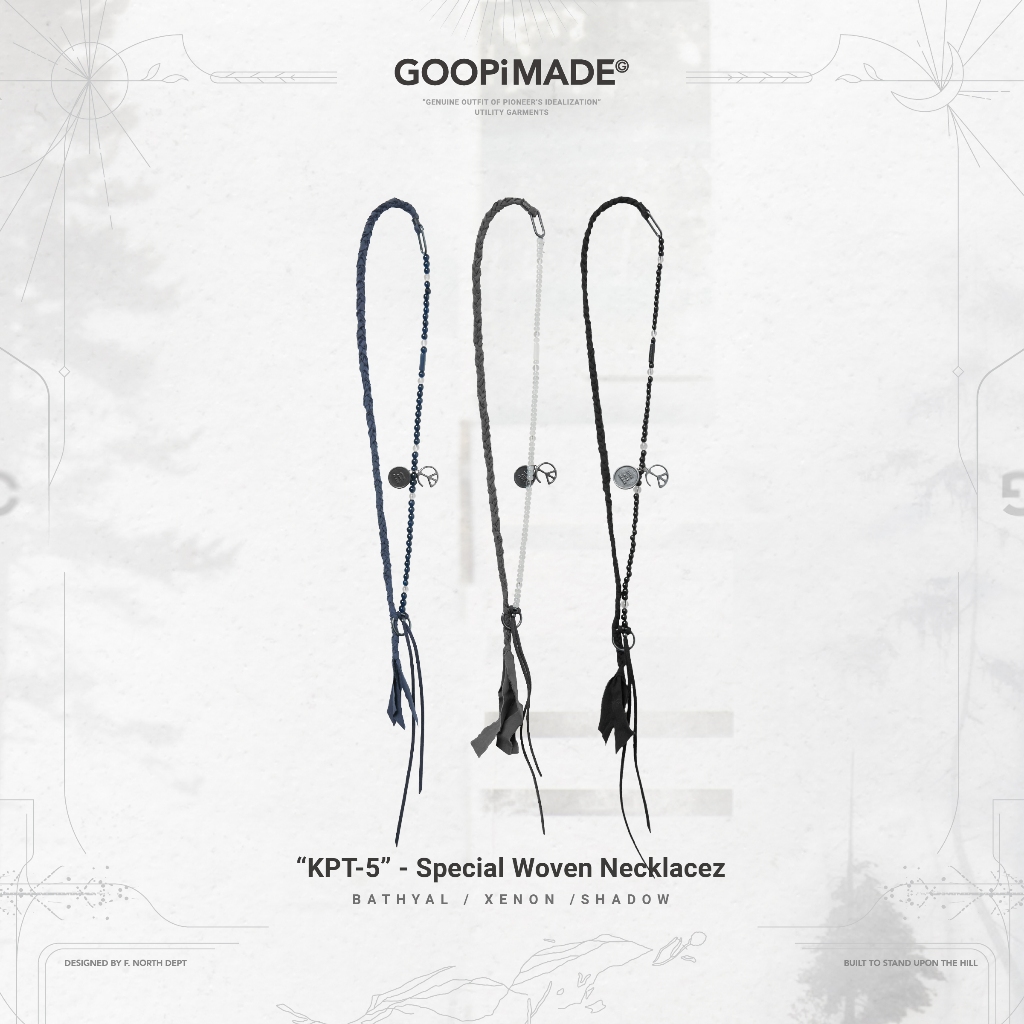 GOOPiMADE 24SS “KPT-5” - Special Woven Necklace | 蝦皮購物