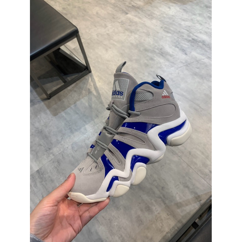 現貨 ADIDAS CRAZY 8 灰 藍 復古 籃球鞋 男鞋 IG3737 | 蝦皮購物
