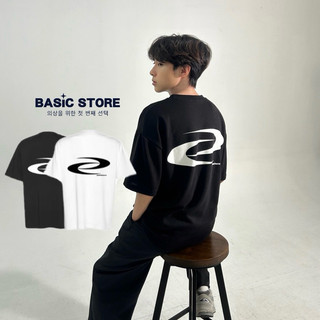 【BASIC】24H出貨｜韓國高級感短Tee 設計感 男女 重磅 小眾 落肩 寬鬆版型 | 蝦皮購物