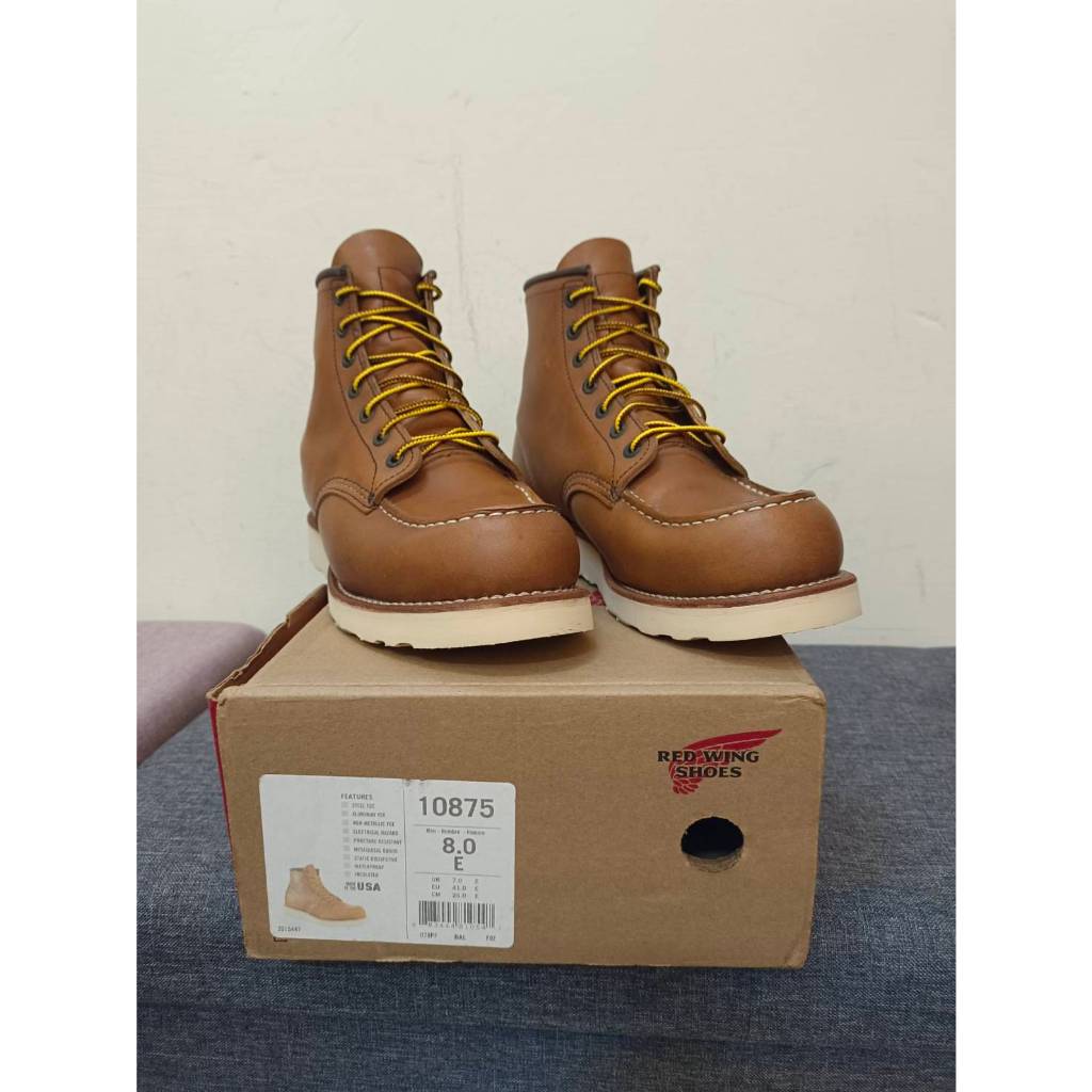 Red Wing 10875 8E 鋼印版 | 蝦皮購物