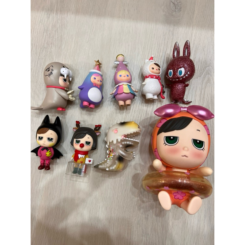 抓到什麼賣什麼 一堆散盲盒 labubu zimomo amber 恐龍妹 畢奇 puncky | 蝦皮購物
