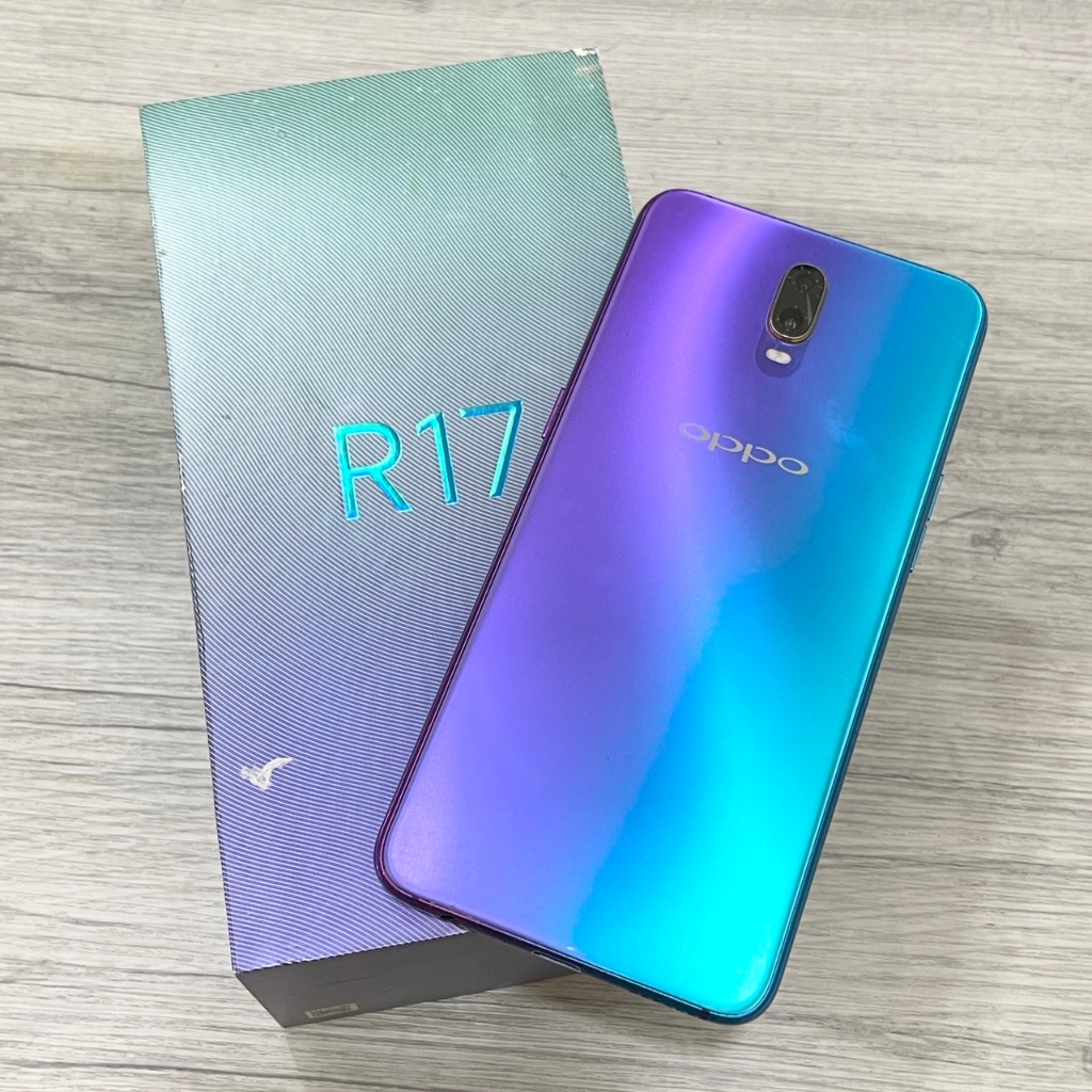 中古機 二手機 OPPO R17 6+128G 藍紫色 OPPO中古機 便宜中古機 | 蝦皮購物
