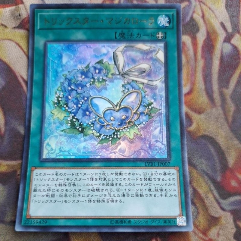 卡片屋 遊戲王 金亮 花樣明星 魔法花冠 LVB1-JP007 | 蝦皮購物