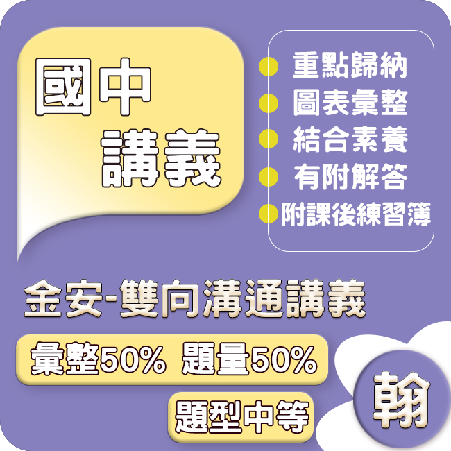 金安國中 雙向溝通 (翰林版) 113上 國中1~3年級 Gooro升學網路書店 | 蝦皮購物