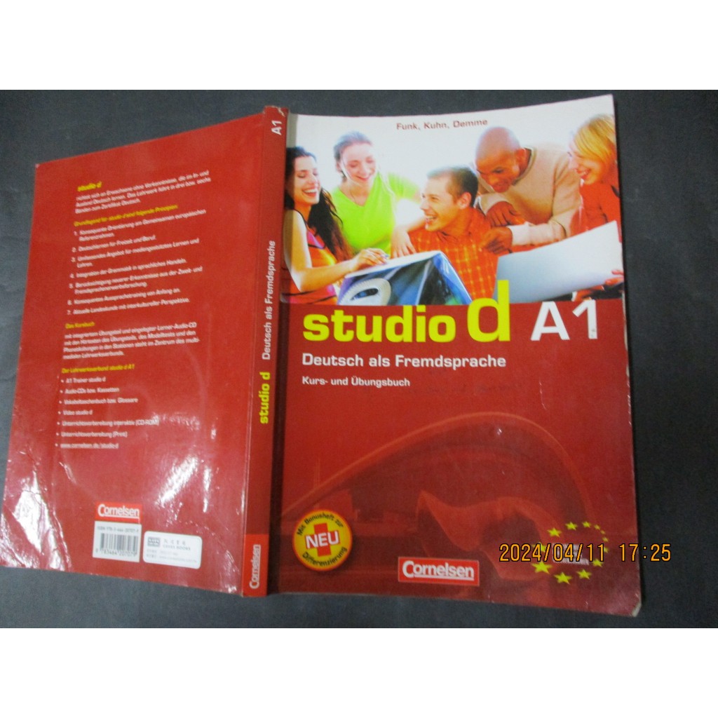 德語 studio d A1 附光碟 9783464207079 有劃記 | 蝦皮購物