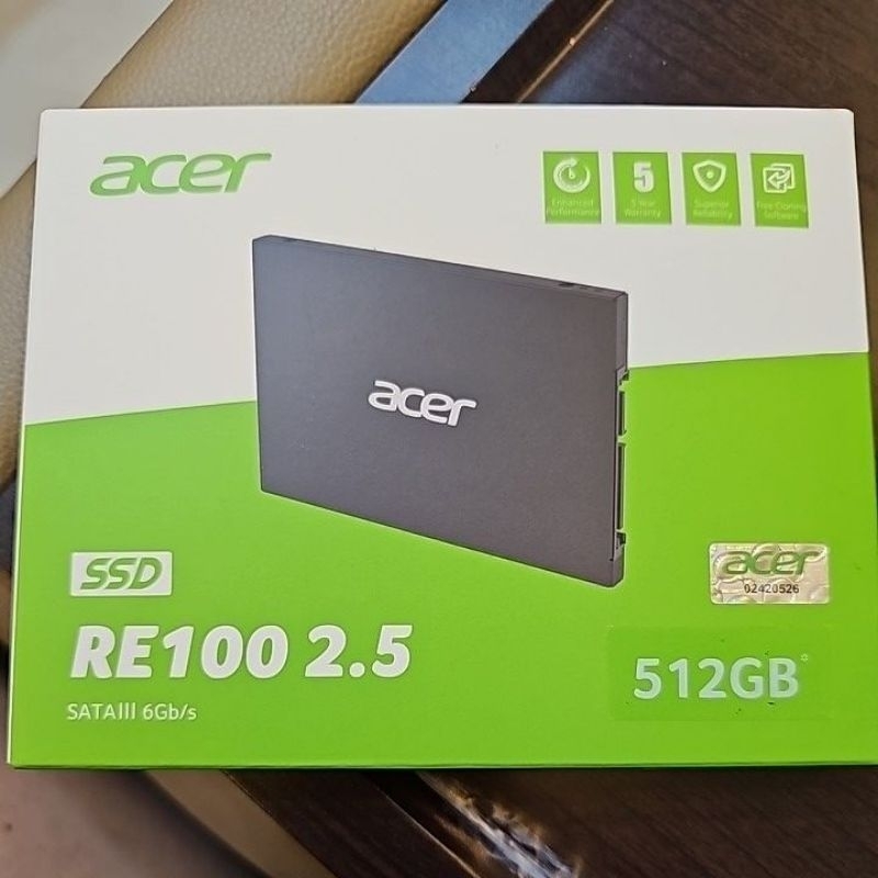 Acer RE100 512GB SSD | 蝦皮購物