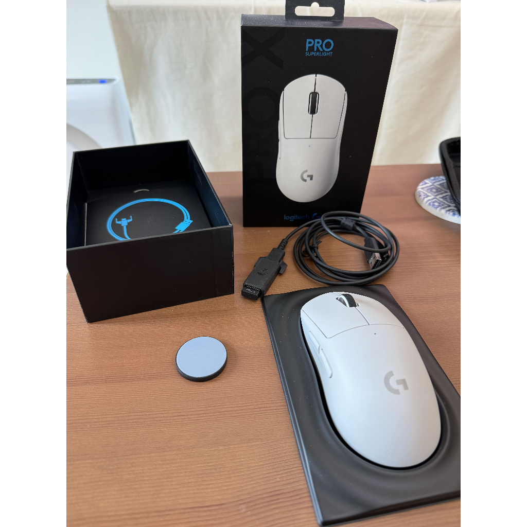 Logitech G Pro X Superlight White (Gen 1) | 蝦皮購物