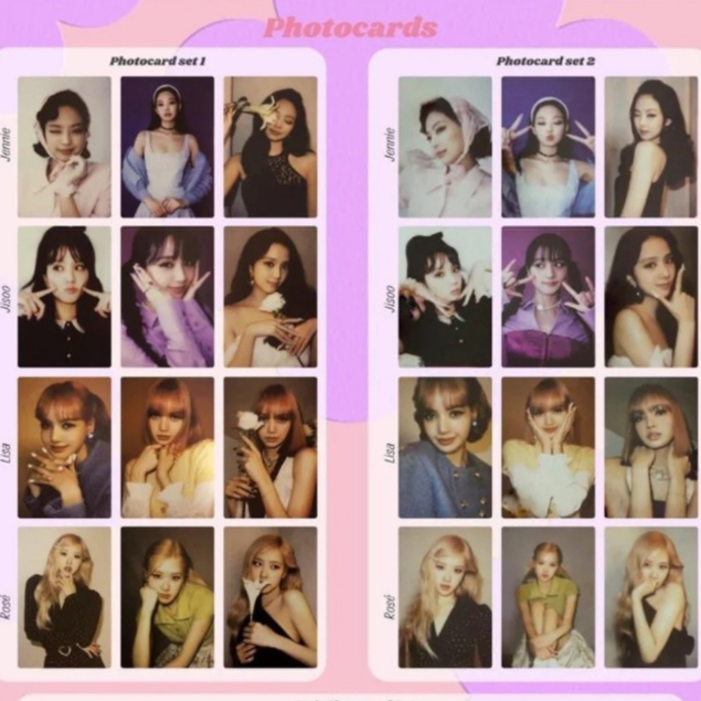 BLACKPINK2022收藏盒小卡 秀wvs特典 秀妮cp卡 五花肉cp 透卡 樸彩英 lisa jennie 秀 | 蝦皮購物