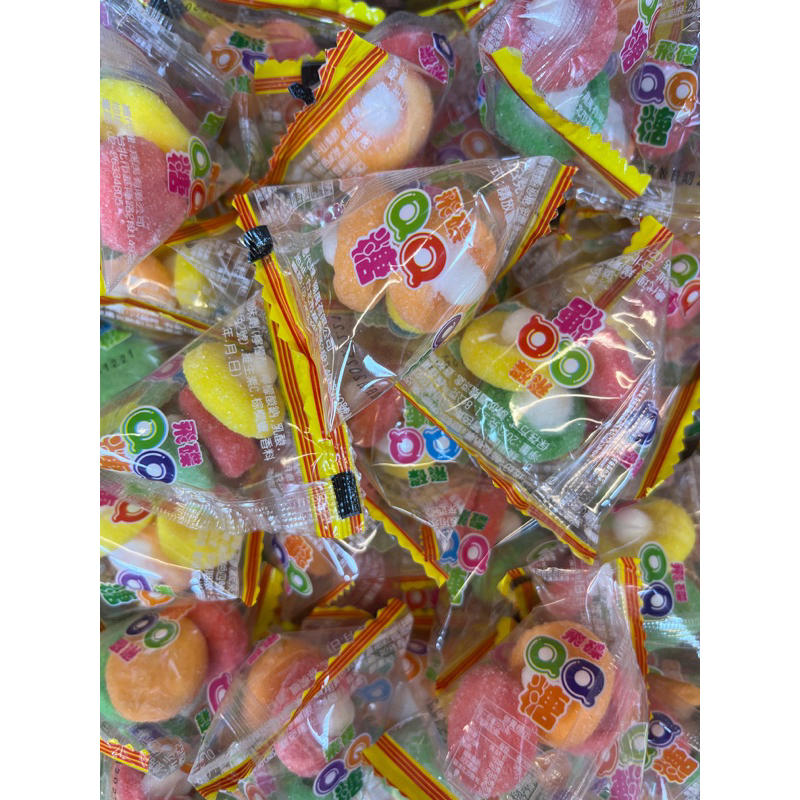 現貨 軟糖 300g 粽型水果QQ軟糖 乳酸菌軟糖 飛碟QQ軟糖 水果軟糖 | 蝦皮購物