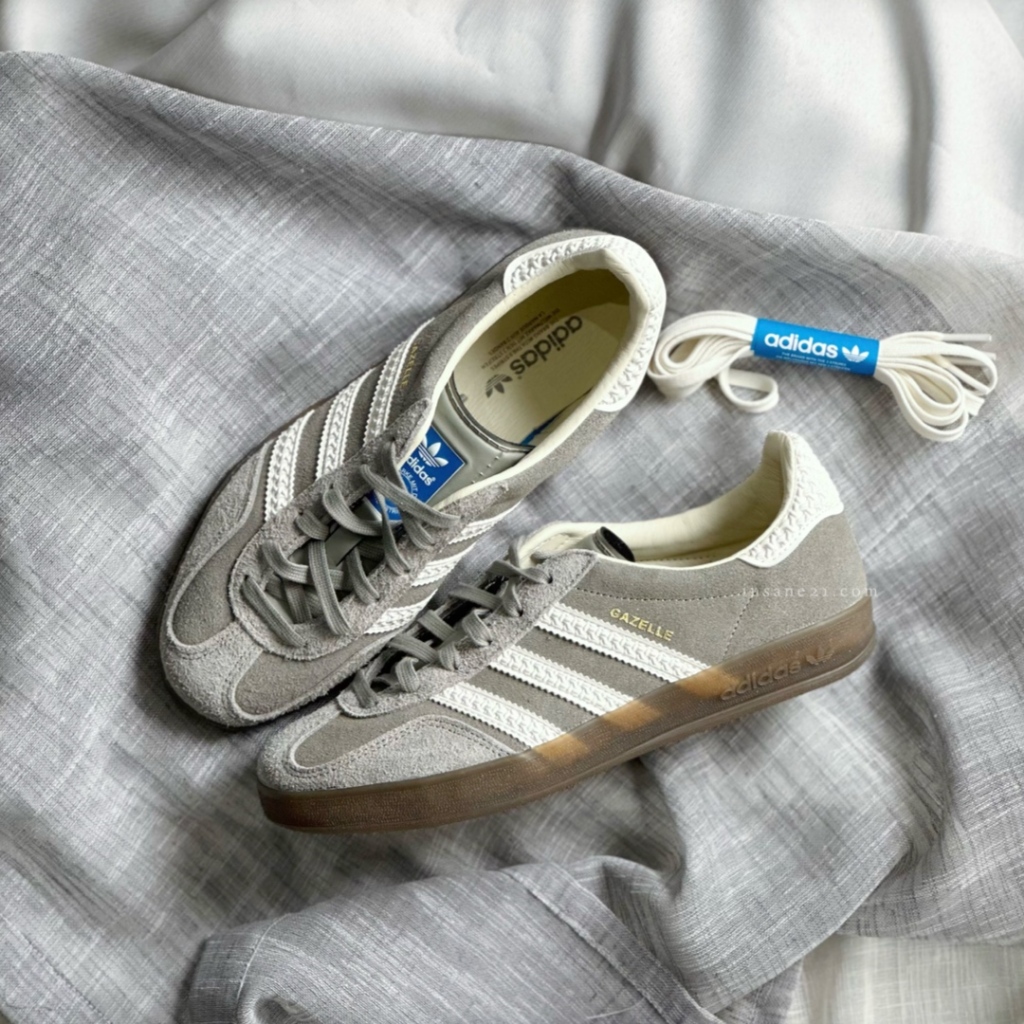 ADIDAS ORIGINALS GAZELLE INDOOR 復古 麂皮 鐵灰 IF1807【Insane-21】 | 蝦皮購物