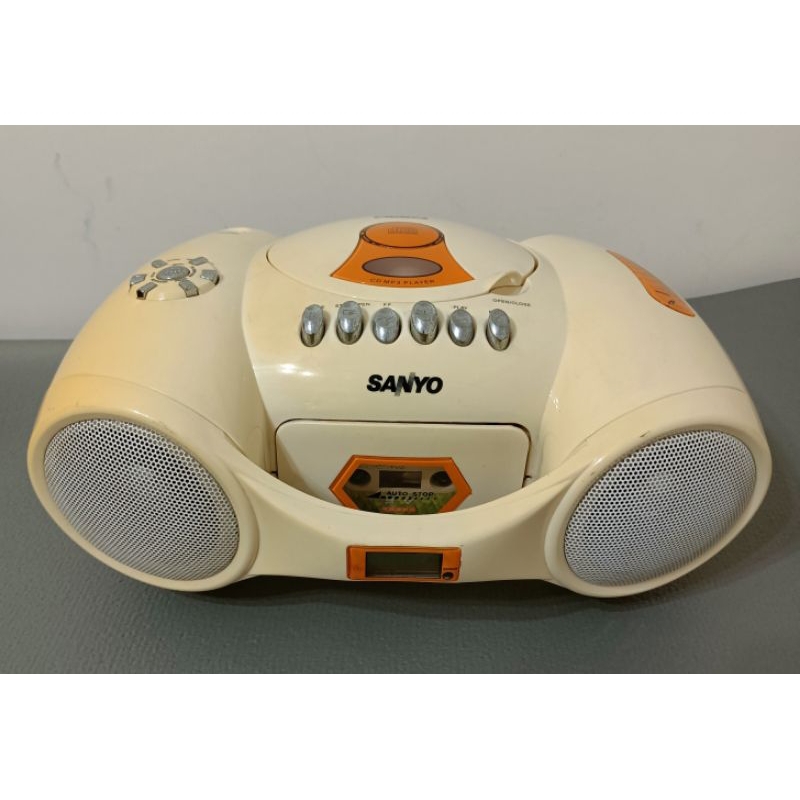 三洋Sanyo 手提CD/MP3收錄音機 MCD-TP780M 二手 | 蝦皮購物