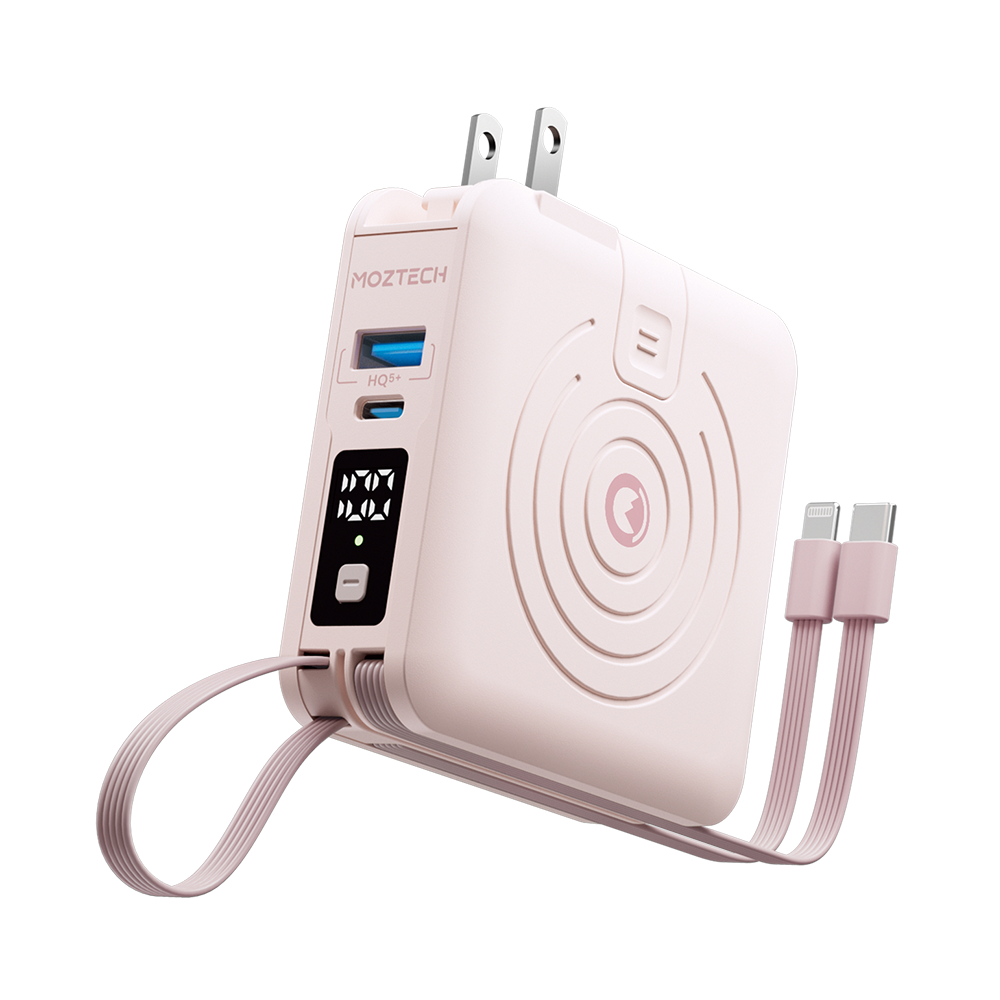MOZTECH 萬能充 Pro 多功能五合一 行動電源 | 萬國充 萬能充 充電寶 行充 行動電源 快充 行動充 wh | 蝦皮購物