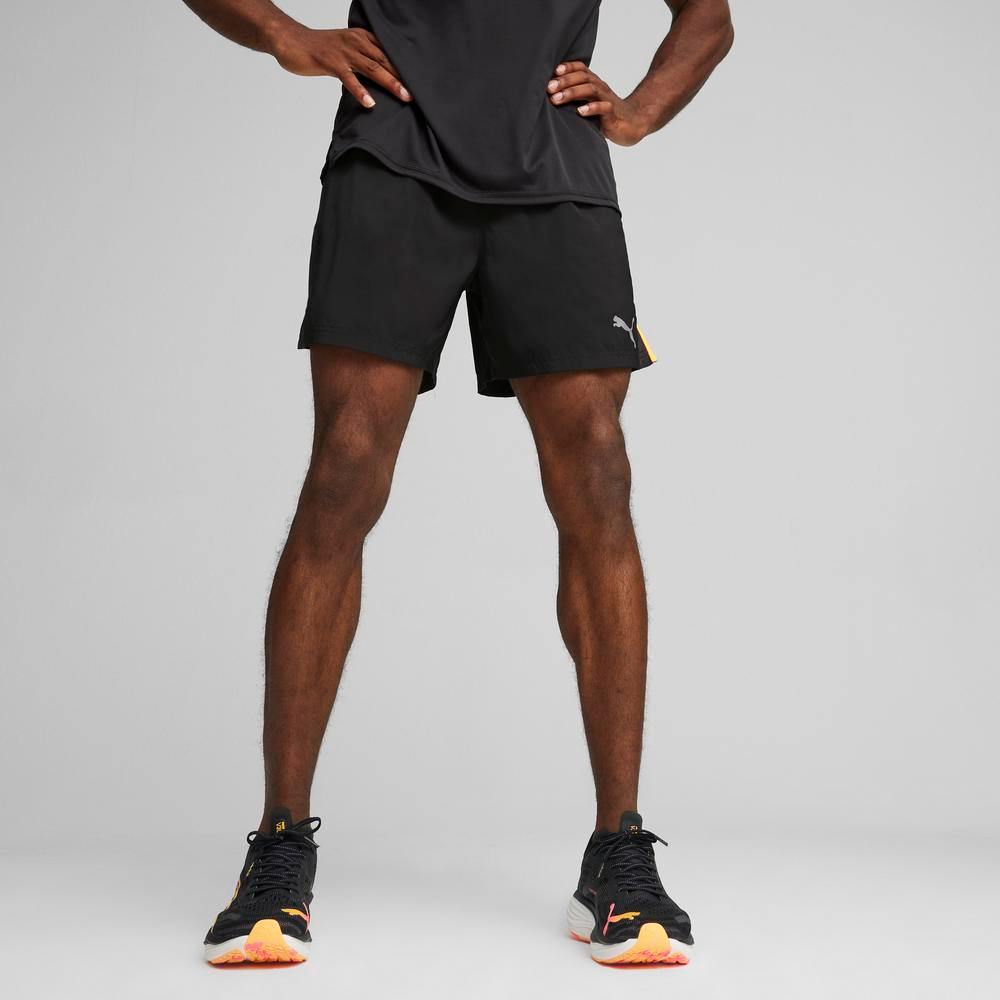 PUMA 短褲 慢跑系列Run Fav 5吋短褲(M) 男 52500456 黑 | 蝦皮購物