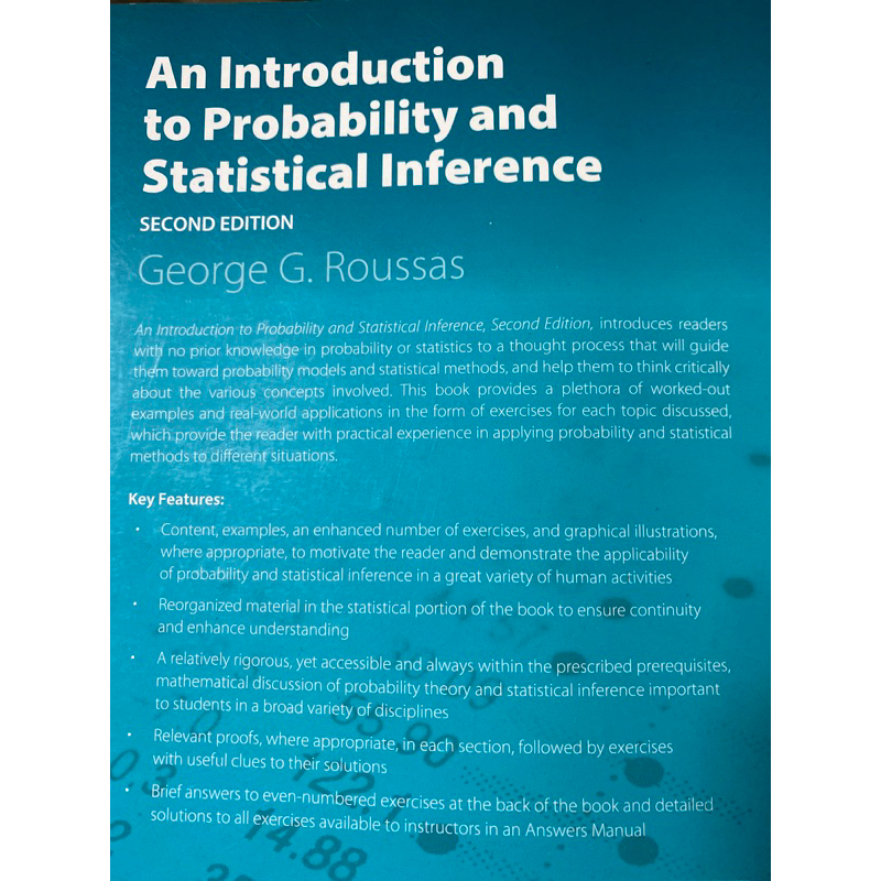 An Introduction to probability and Statistical Inference | 蝦皮購物