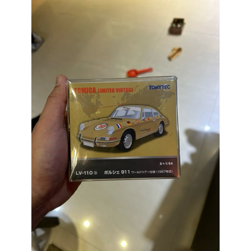 (現貨)Tomica Tomytec TLV LV-110b Porsche 911 50周年紀念車(1967年式) | 蝦皮購物