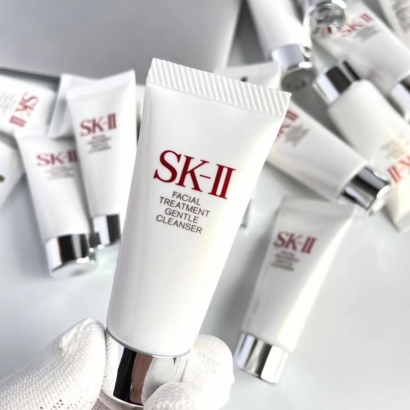 新批次到貨 正品實拍 SKII SK2 全效活膚潔面乳 洗面乳20g 洗面奶 小樣 縮小版 Mini | 蝦皮購物