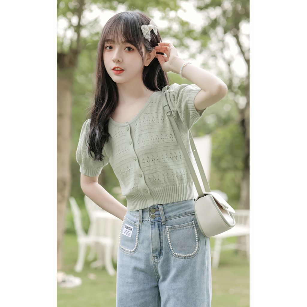 【森林兔】日系短袖襯衫短袖上衣Q787 | 蝦皮購物