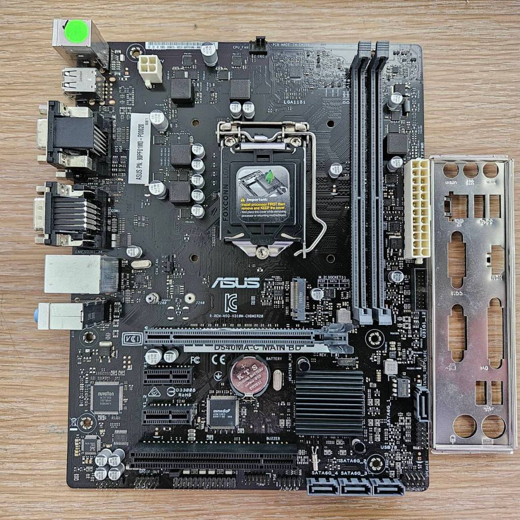 【阿佑電腦】華碩 套裝機板 D540MA-C MAIN BD 主機板/H310C /1151針 | 蝦皮購物