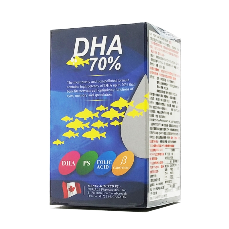 力泰 諸葛因子魚眼窩油 DHA 70% 軟膠囊 100顆/罐 加拿大 歐頤康 實體藥局 | 蝦皮購物